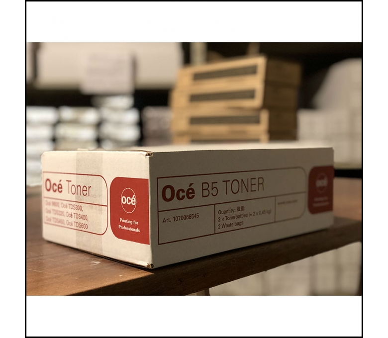 Pack de 2 flacons - Toner 450gr OCÉ 9600/TDS300/TDS320/TDS400/TDS450/TDS600